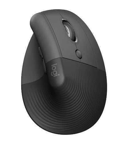 Logitech ERGO LIFT Graphite wireless mouse 1000 DPI Logi Bolt USB rece