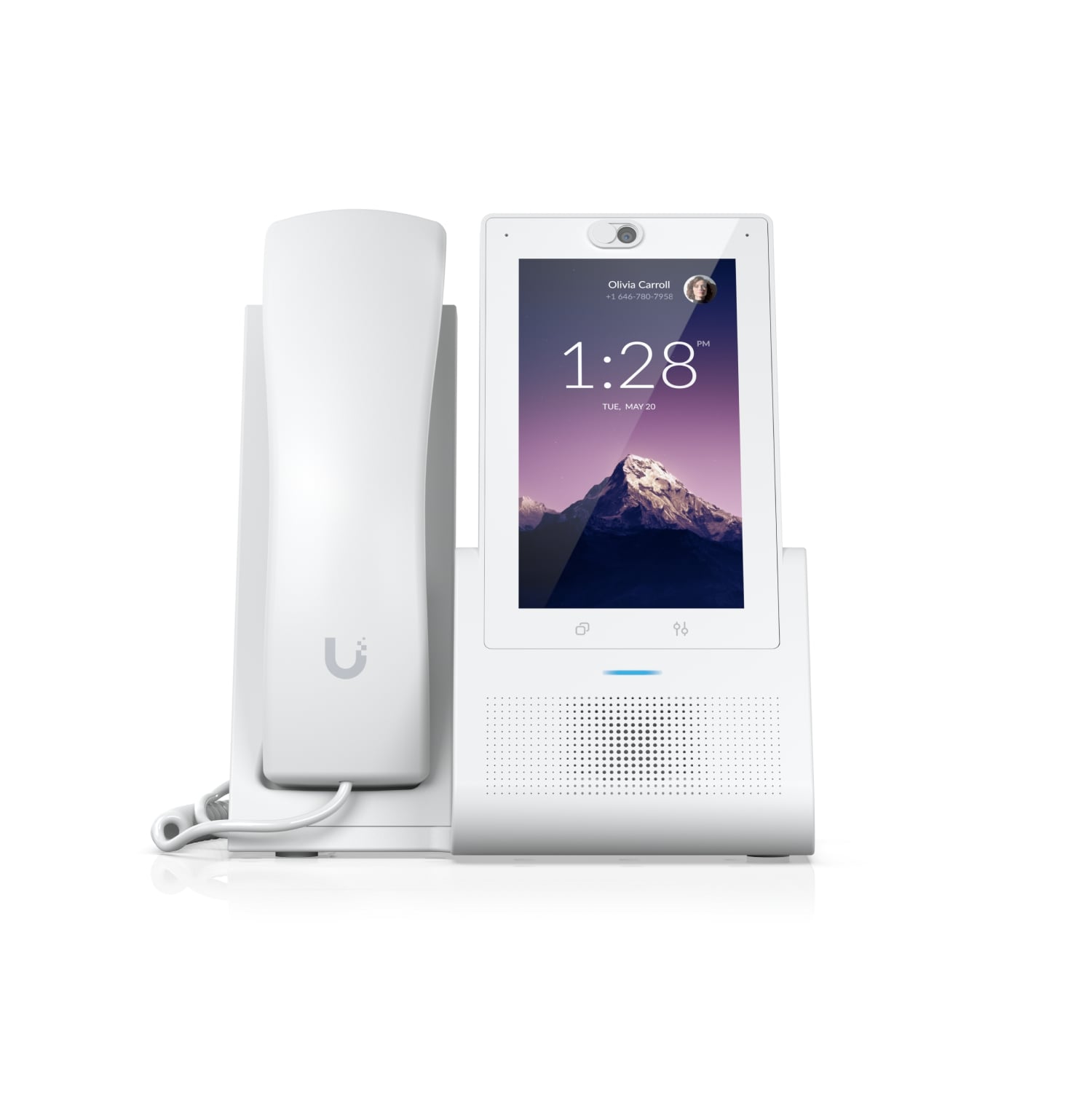 Ubiquiti UTP-Touch-White UniFi Talk Phone Touch,Versatile Desktop