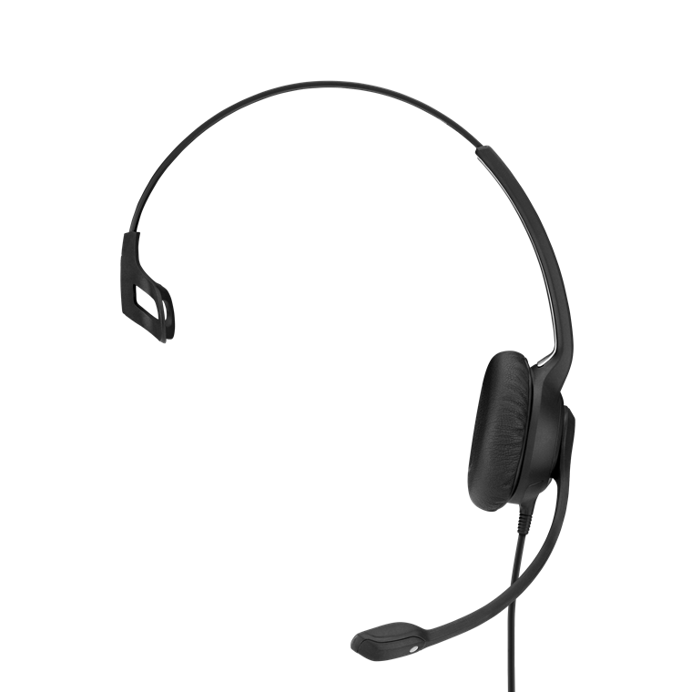 EPOS | Sennheiser SC230 Wide Band Monaural headset with Noise Cancelli